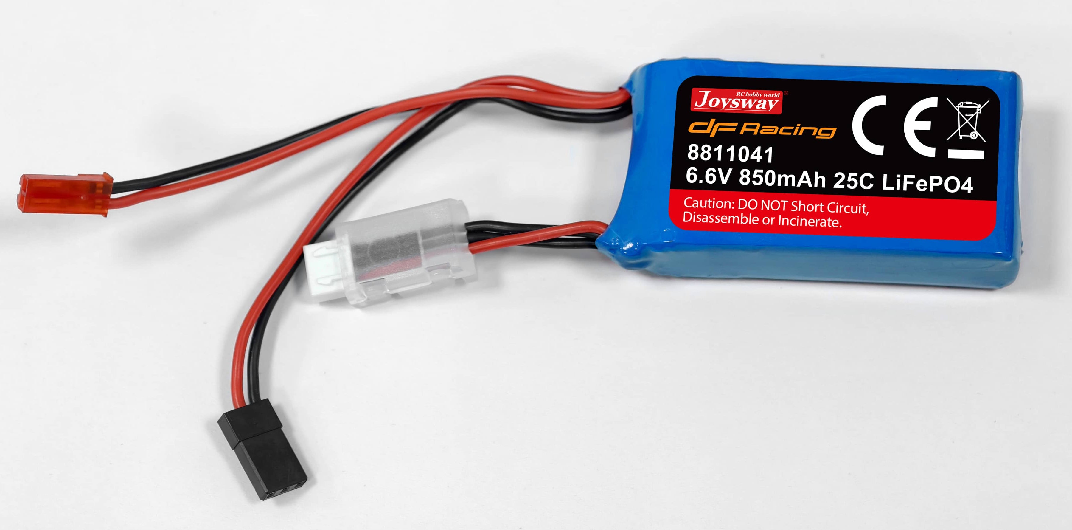 6.6V 850mAh 25C LiFePo4 battery - DF65/95 RX – Olympia Model Sailors